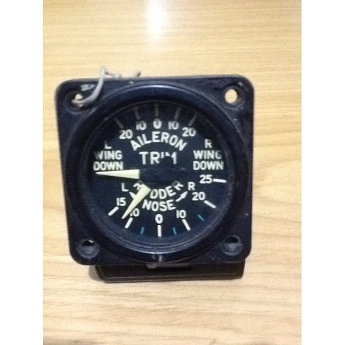 Aileron and Rudder trim indicator